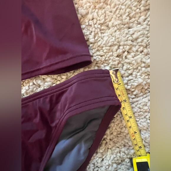 Victoria's Secret | Swim | Victorias Secret Burgundy Wine Tankini Size ...